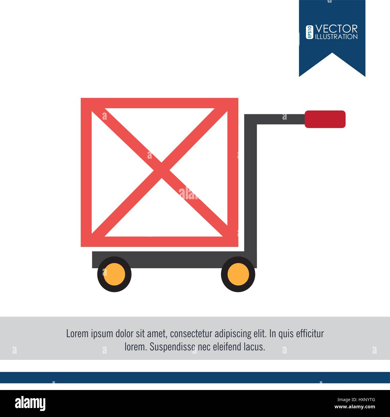 delivery service design Stock Vector Image & Art - Alamy