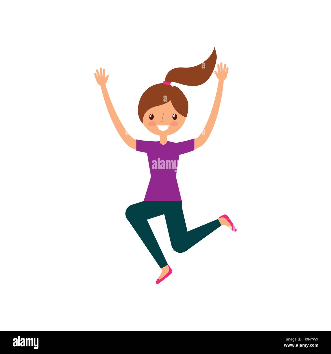 people having fun design Stock Vector Image & Art - Alamy