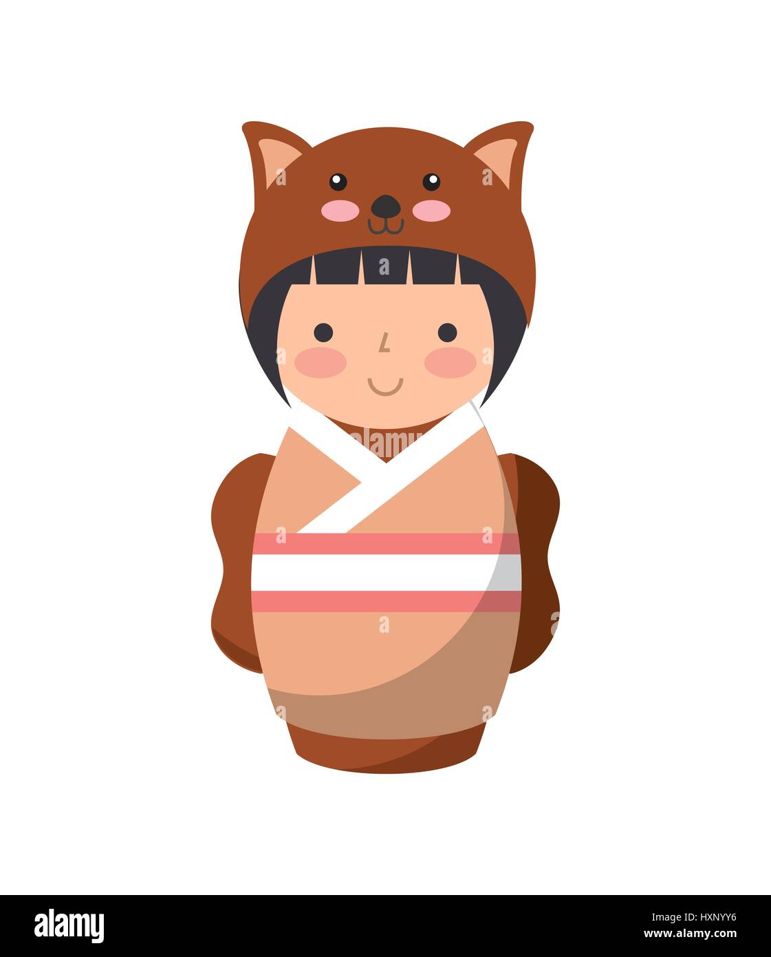 japanese girl icon Stock Vector Image & Art - Alamy