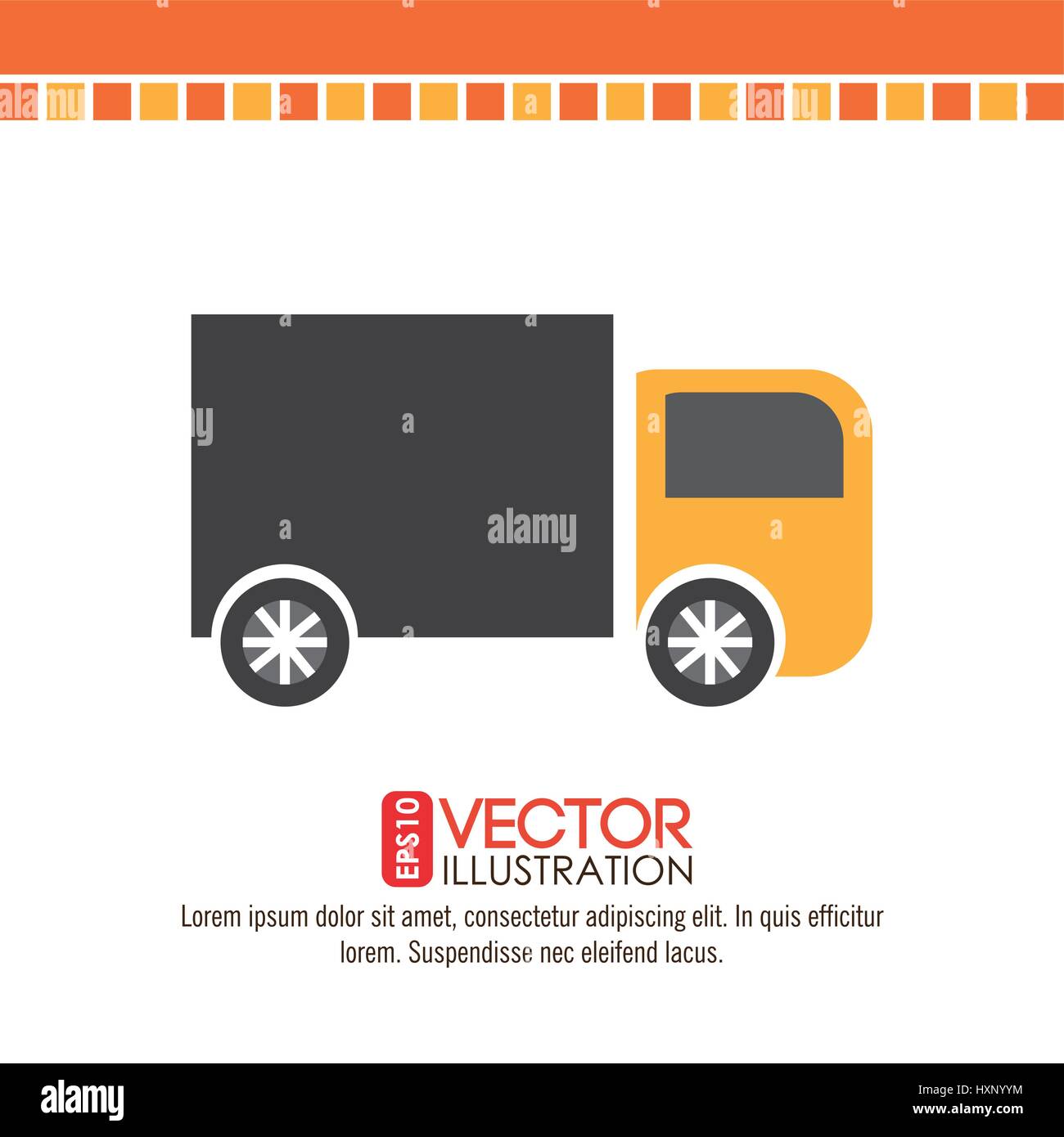 delivery service design Stock Vector Image & Art - Alamy