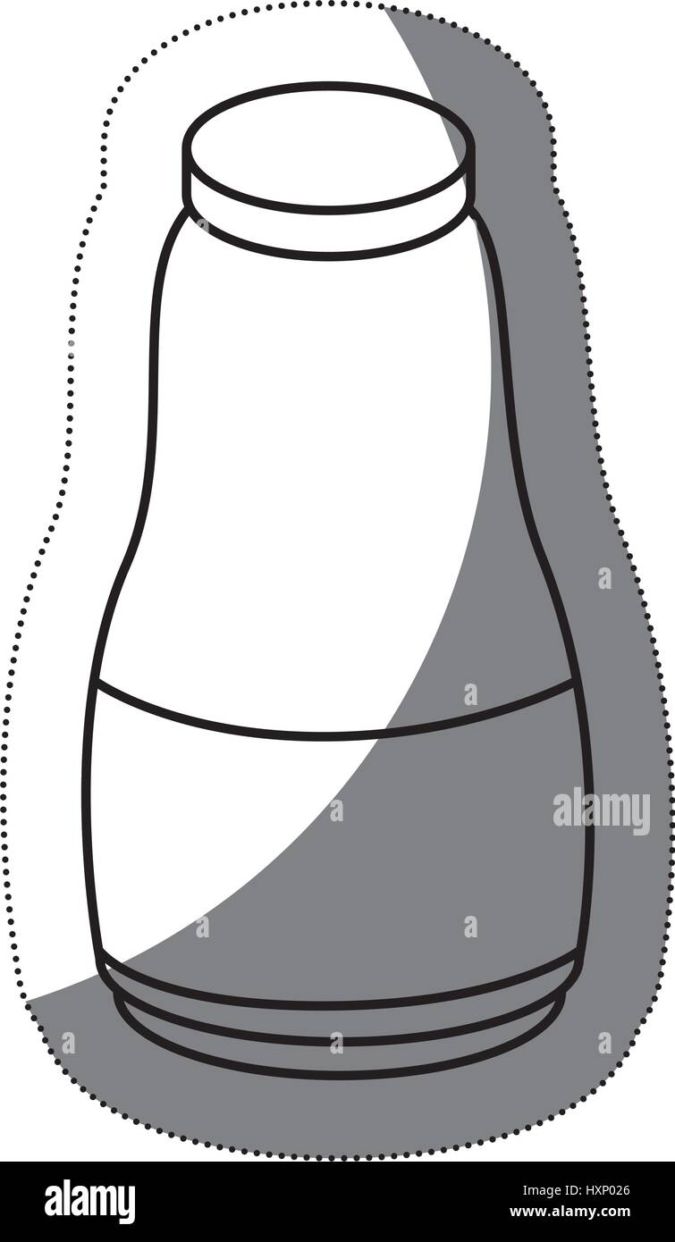 Small blank plastic bottle Stock Vector Images - Alamy