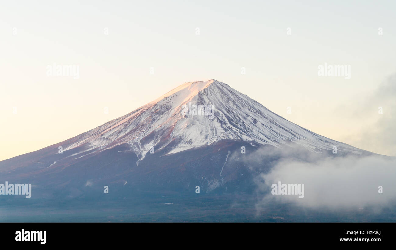 Sunrise at mount fuji in autumn hi-res stock photography and images - Alamy