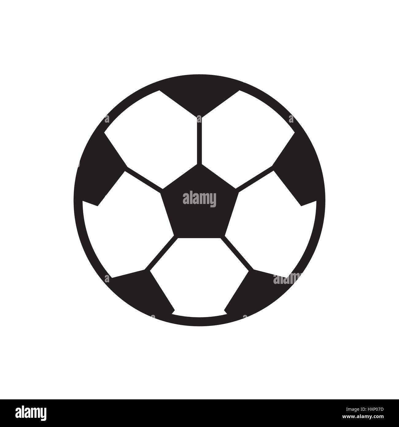 soccer ball icon Stock Vector Image & Art - Alamy