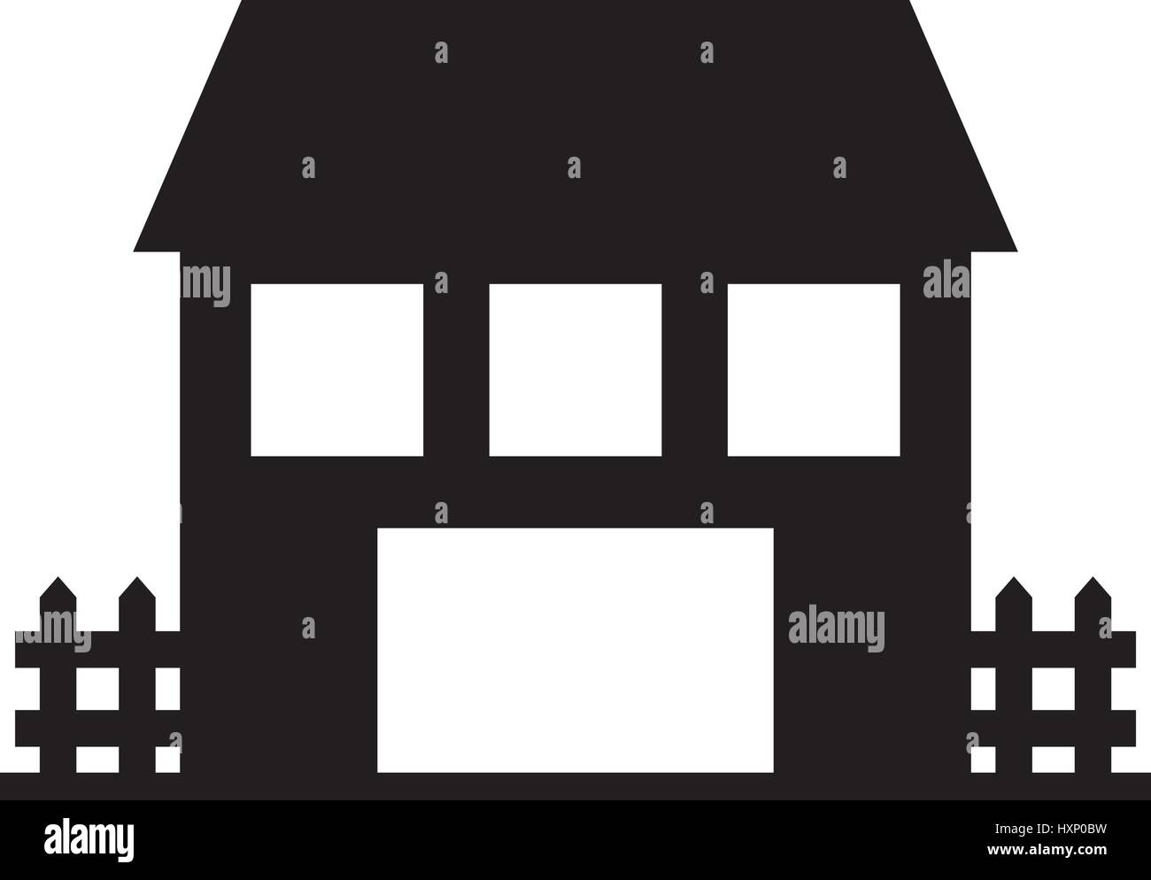 house exterior isolated icon Stock Vector Image & Art - Alamy
