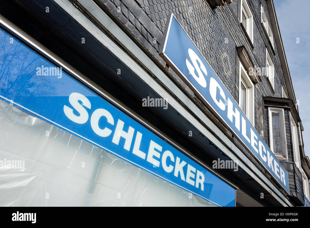 closed Schlecker branch. Schlecker was the largest German drugstore ...