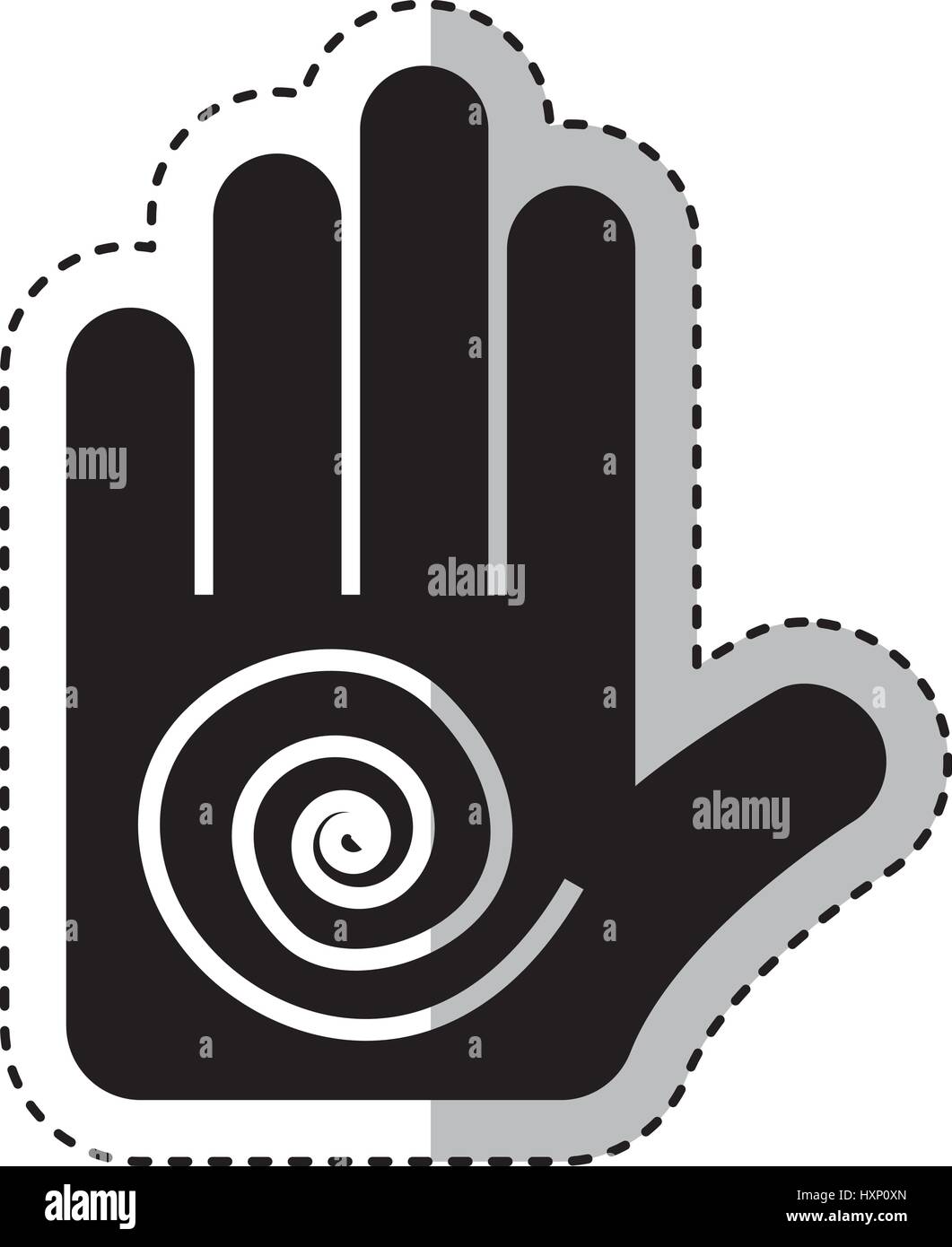 hand print african culture Stock Vector Image & Art - Alamy