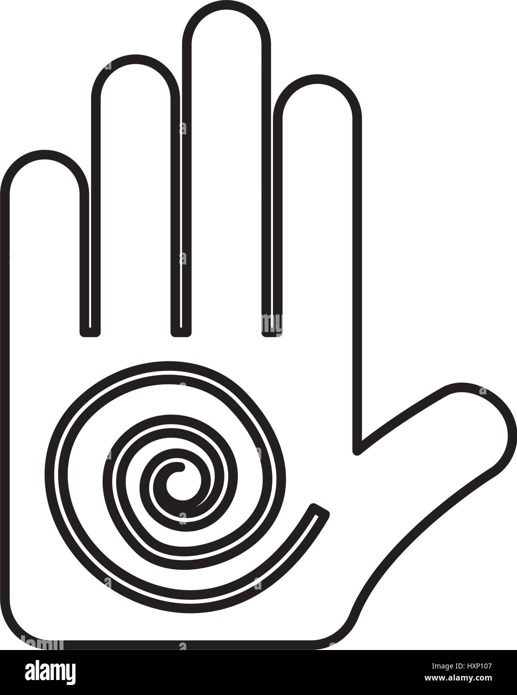 hand print african culture Stock Vector Image & Art - Alamy