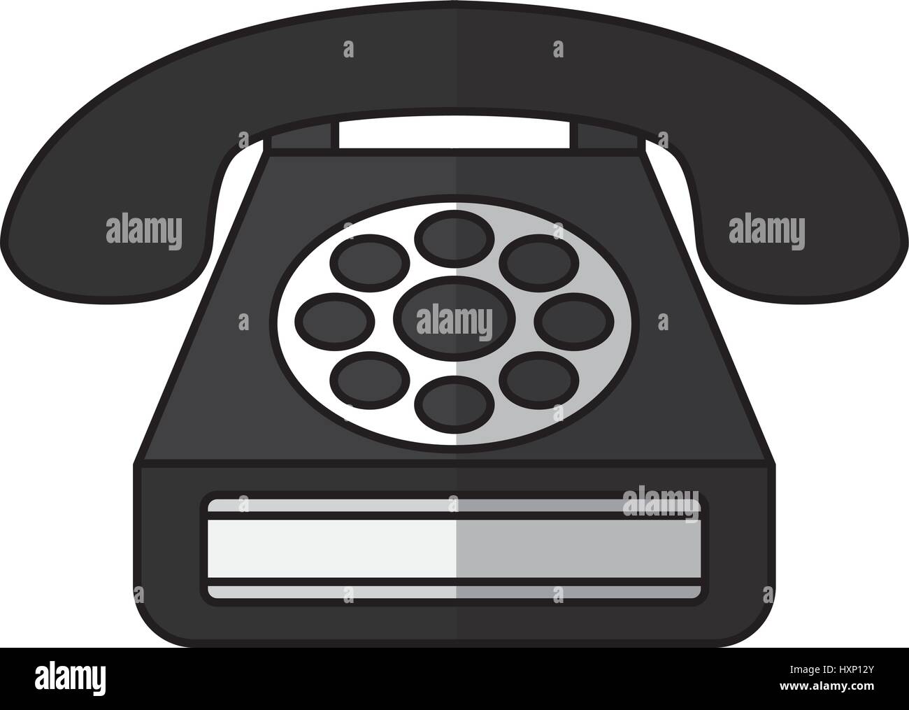 telephone service isolated icon Stock Vector Image & Art - Alamy