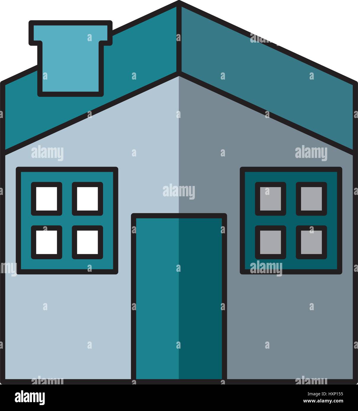house exterior isolated icon Stock Vector Image & Art - Alamy