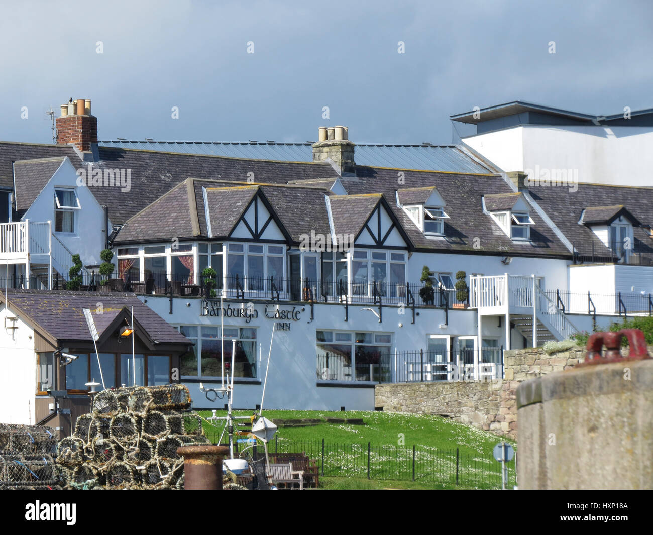 Bamburgh castle inn hi-res stock photography and images - Alamy