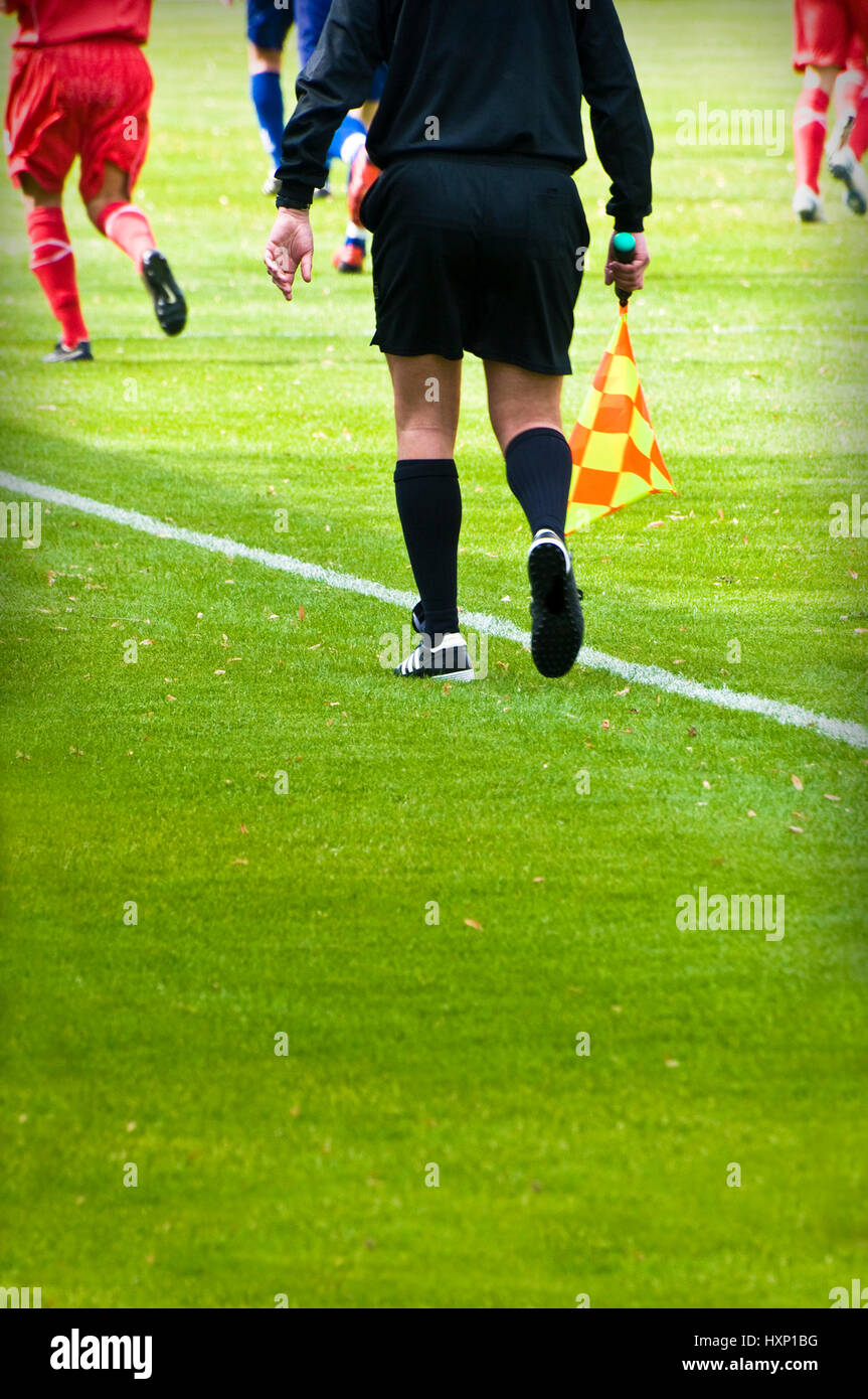 Football Linesman High Resolution Stock Photography and Images - Alamy