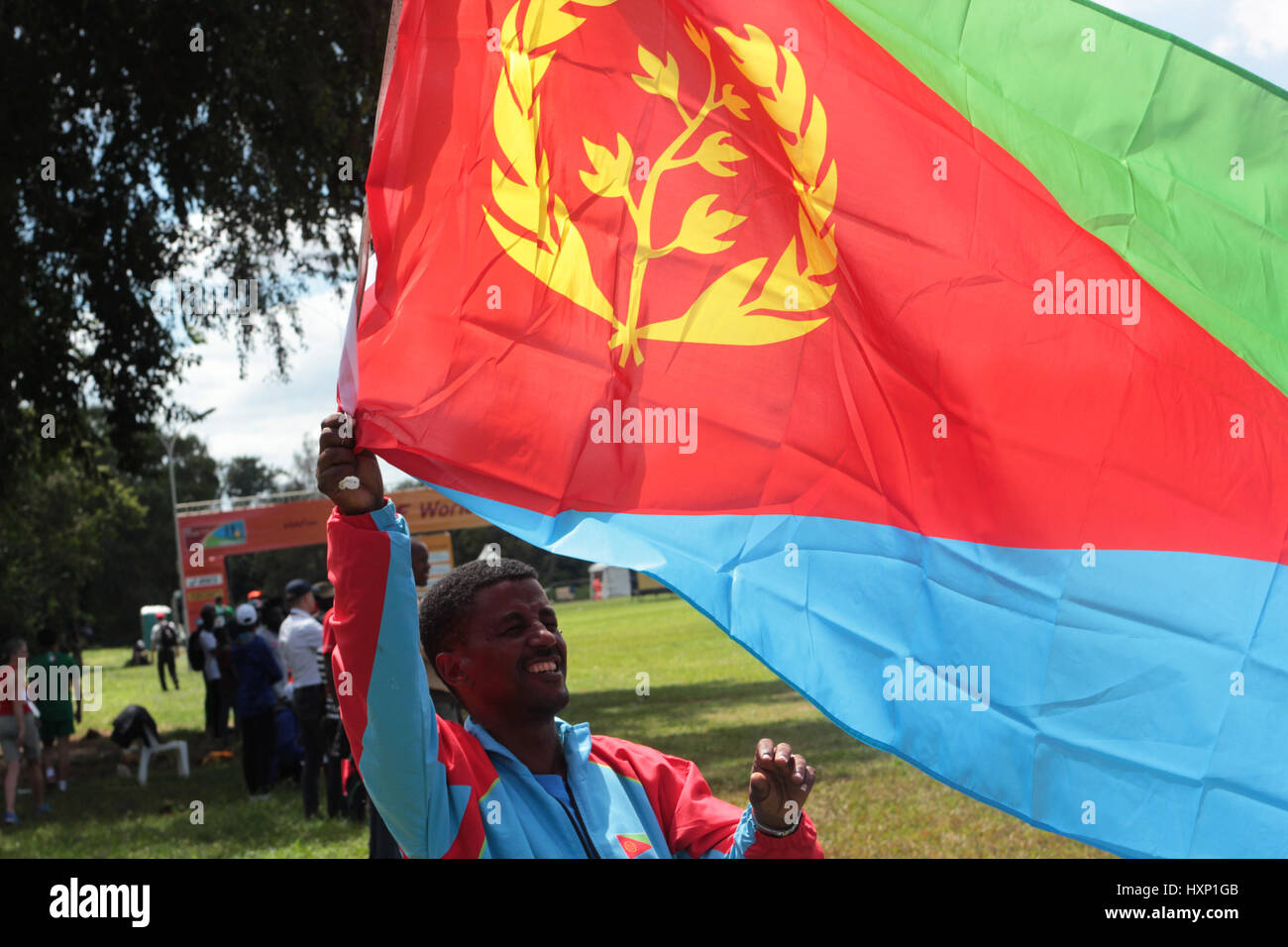 Iaaf world cross country championships in kampala hi-res stock ...