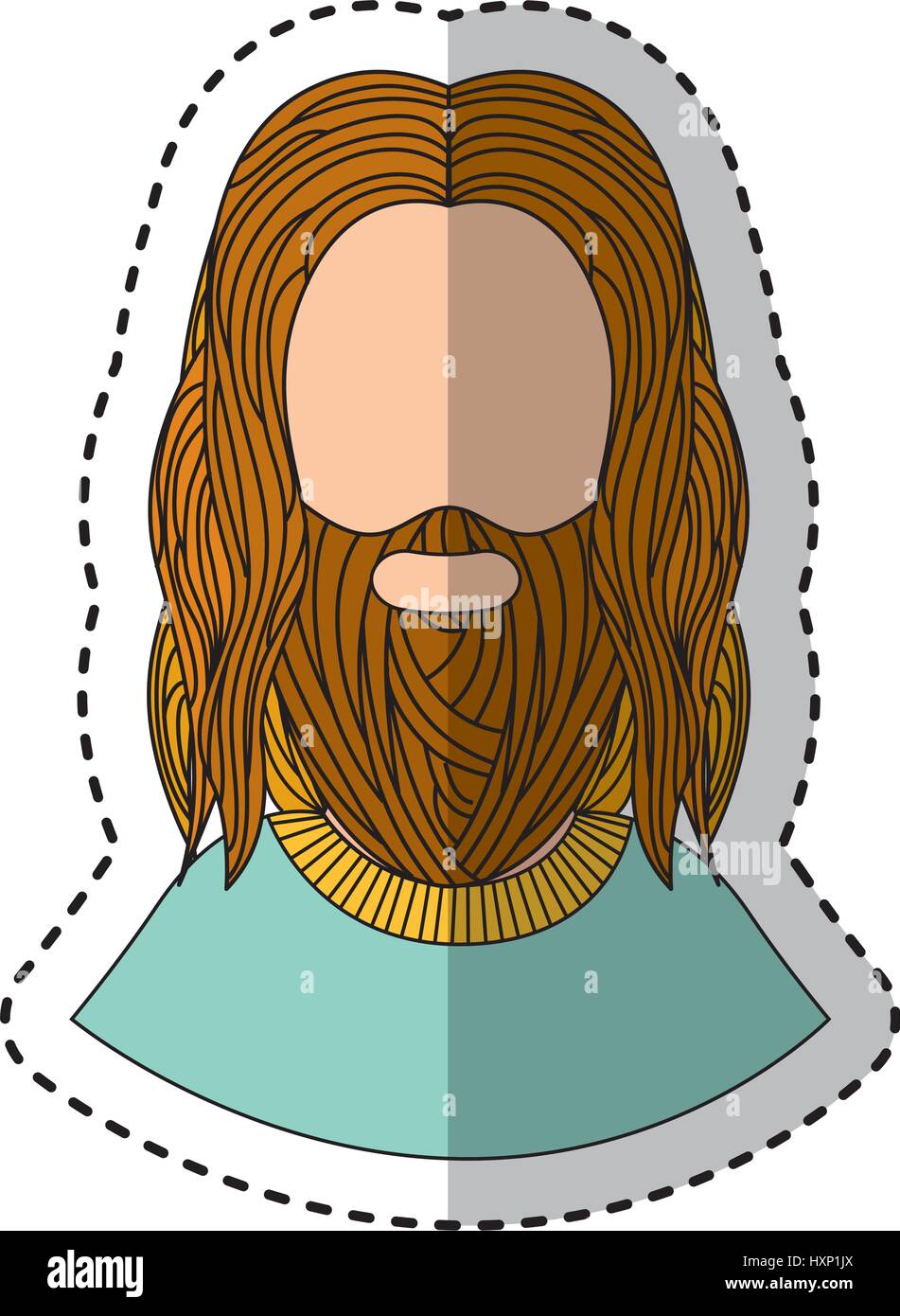 jesuschrist character religious icon Stock Vector Image & Art - Alamy