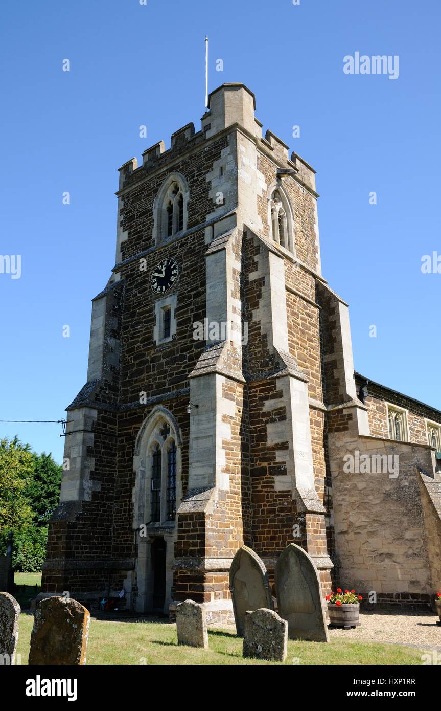 St John the Baptist Church, Stanbridge, Bedfordshire, is mainly built ...