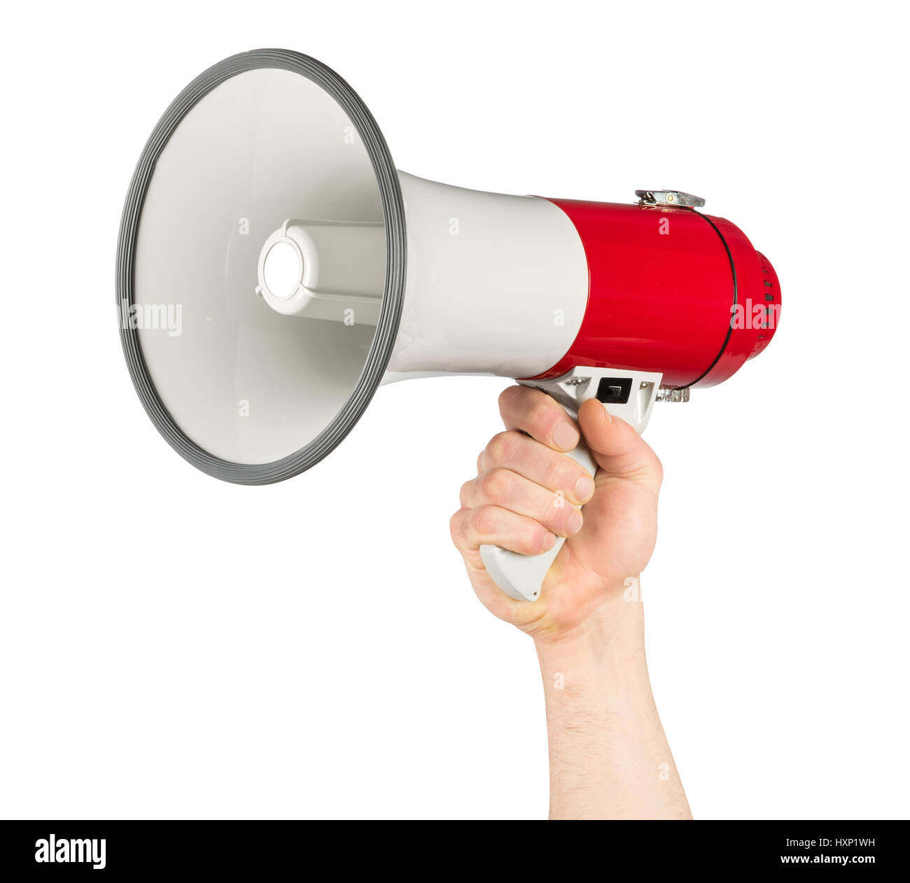 Megaphone sound speak isolated hi-res stock photography and images - Alamy