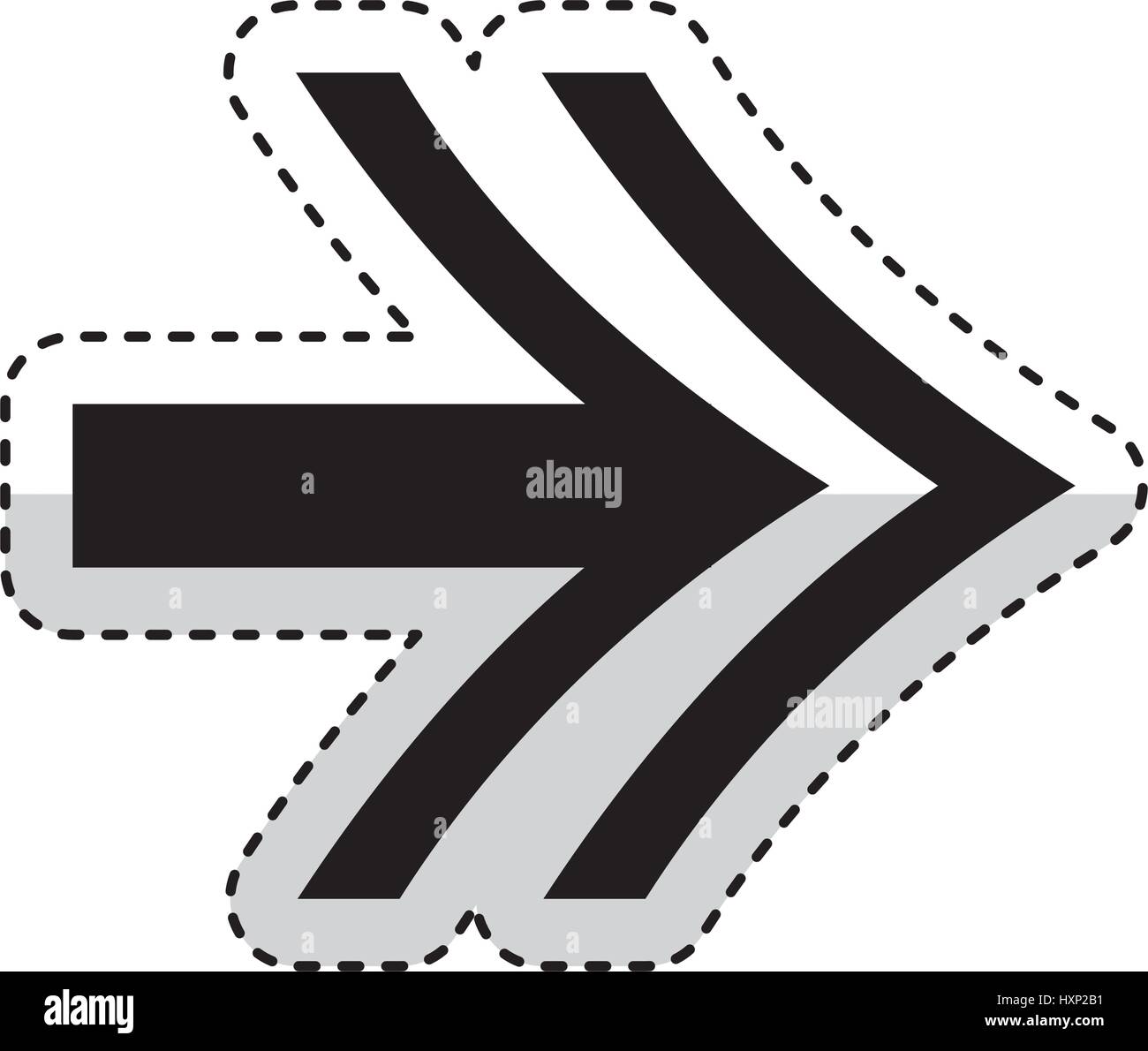 right arrow isolated icon Stock Vector Image & Art - Alamy