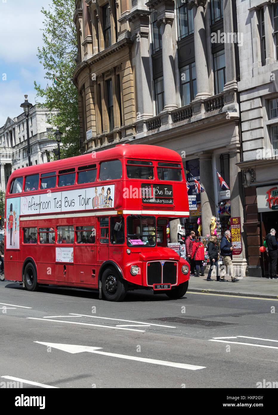 The Brigit's Afternoon Tea Bus Tour in London, England, UK Stock Photo ...