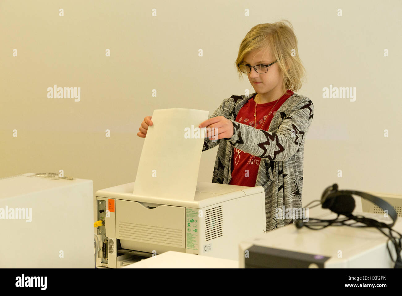 Computerraum schule hi-res stock photography and images - Alamy