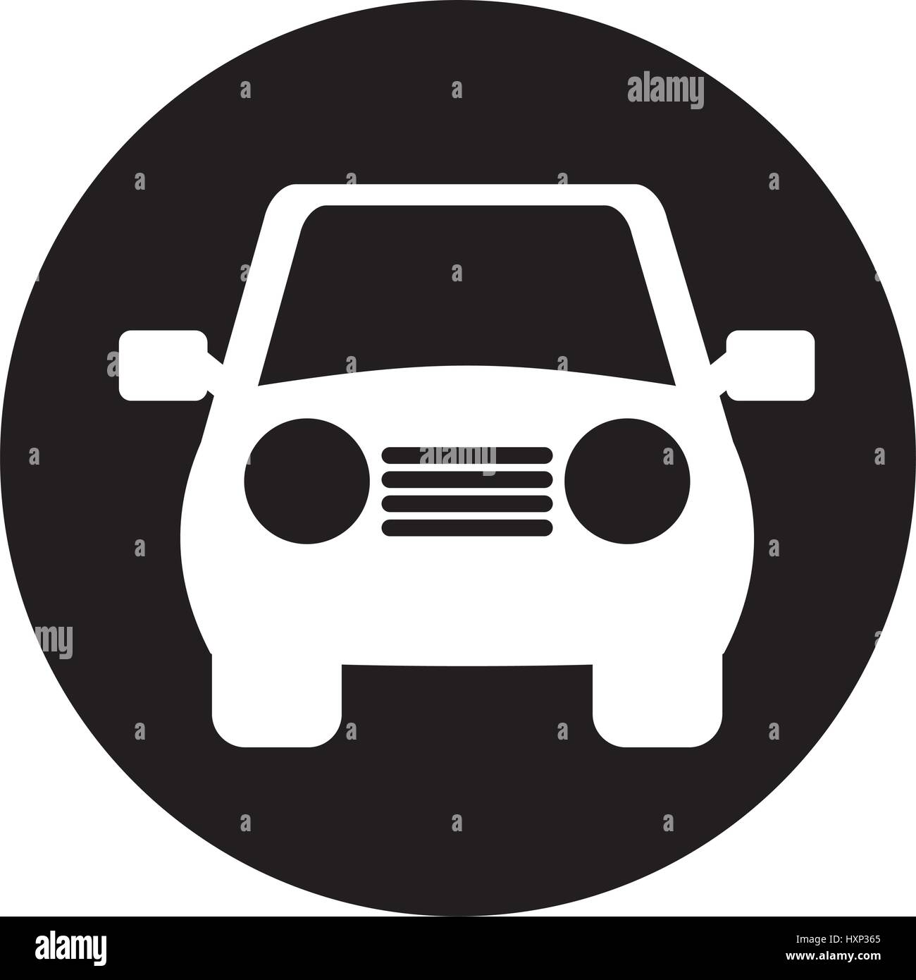 car vehicle isolated icon Stock Vector Image & Art - Alamy
