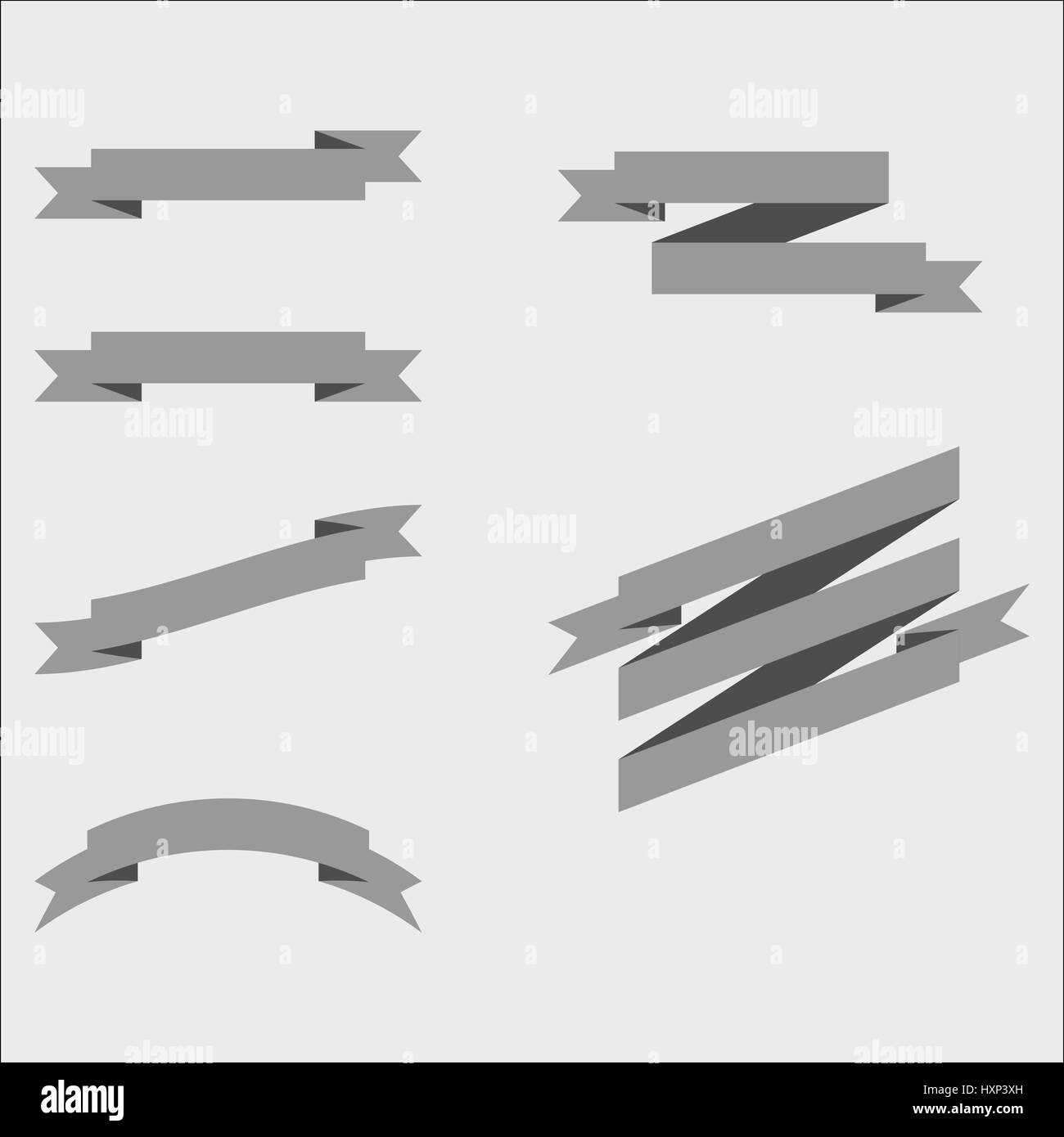 Ribbon icon set Stock Vector Image & Art - Alamy