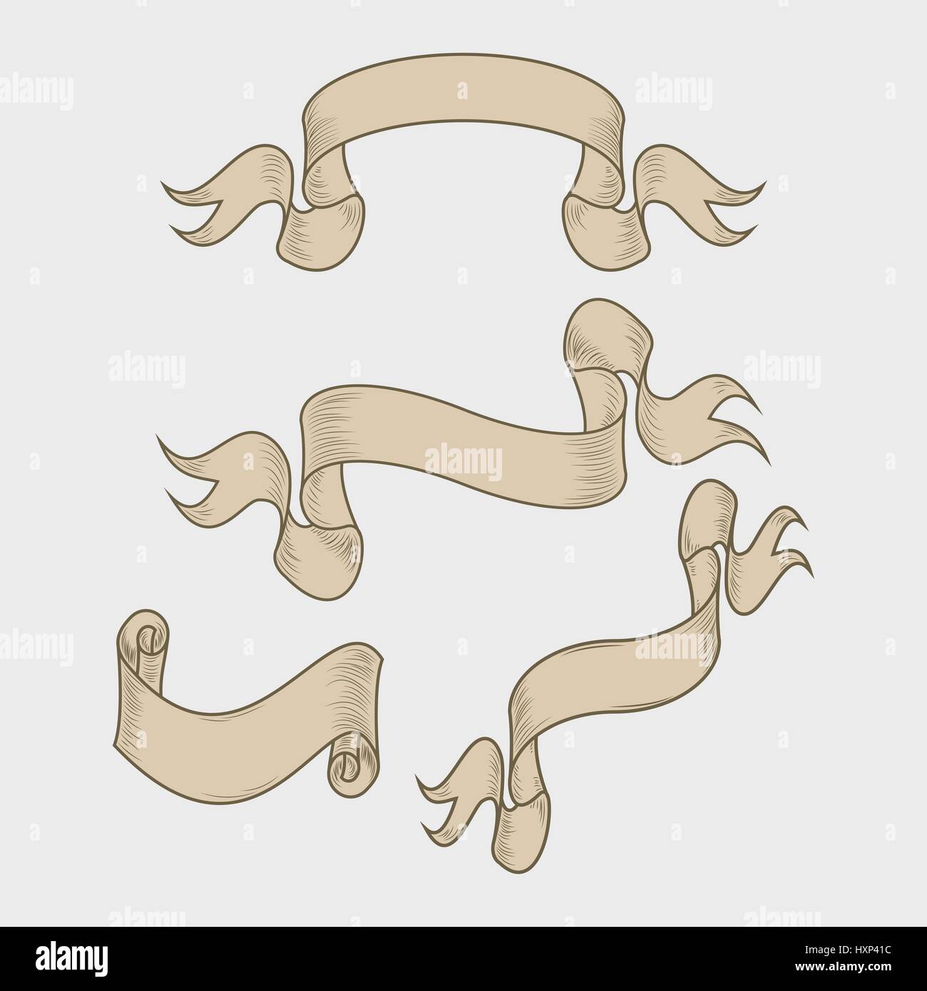 Ribbon icon set Stock Vector Image & Art - Alamy