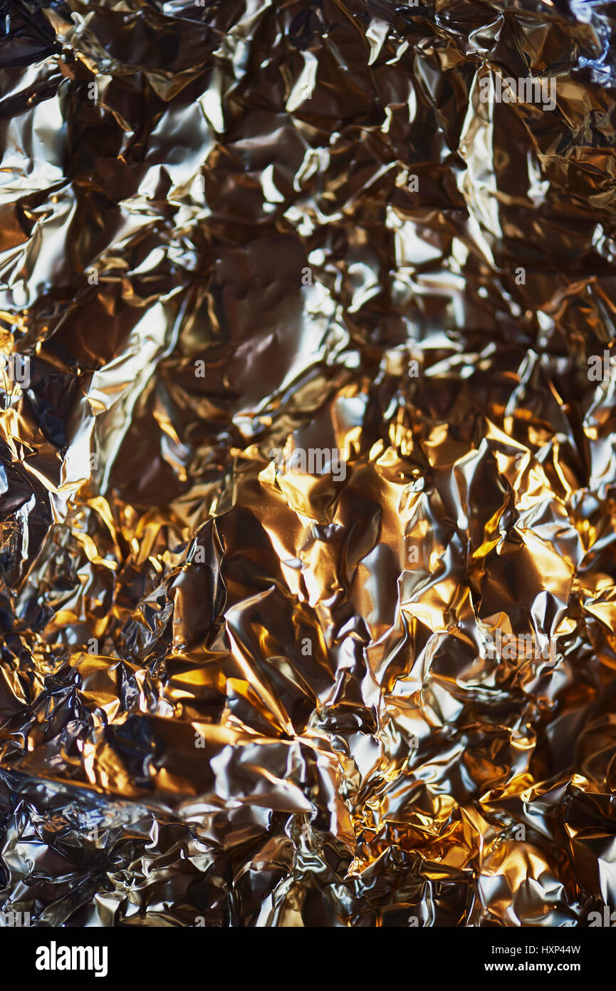 Aluminum foil texture. Glide view and shine Stock Photo - Alamy