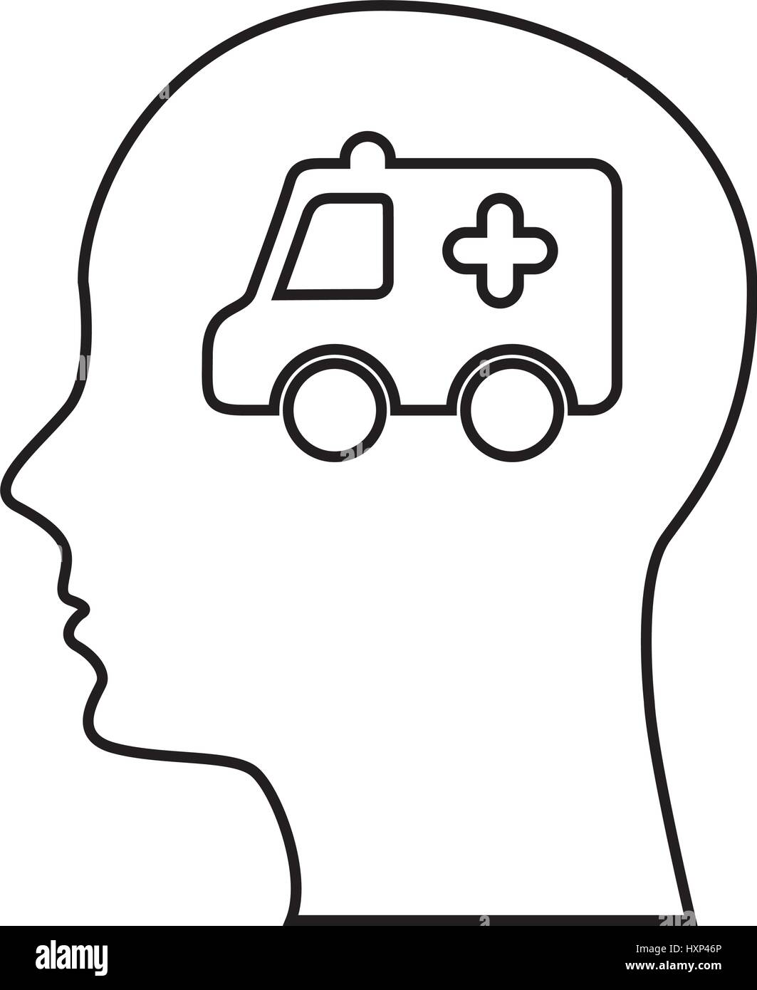 Profile of ambulance hi-res stock photography and images - Alamy