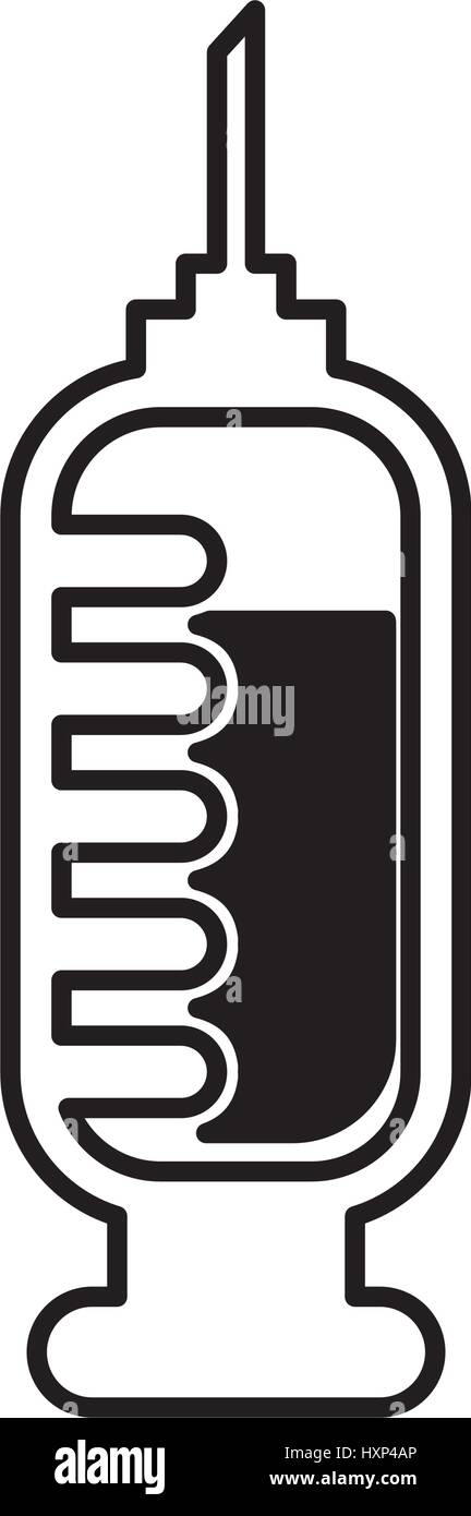 injection medical isolated icon Stock Vector Image & Art - Alamy