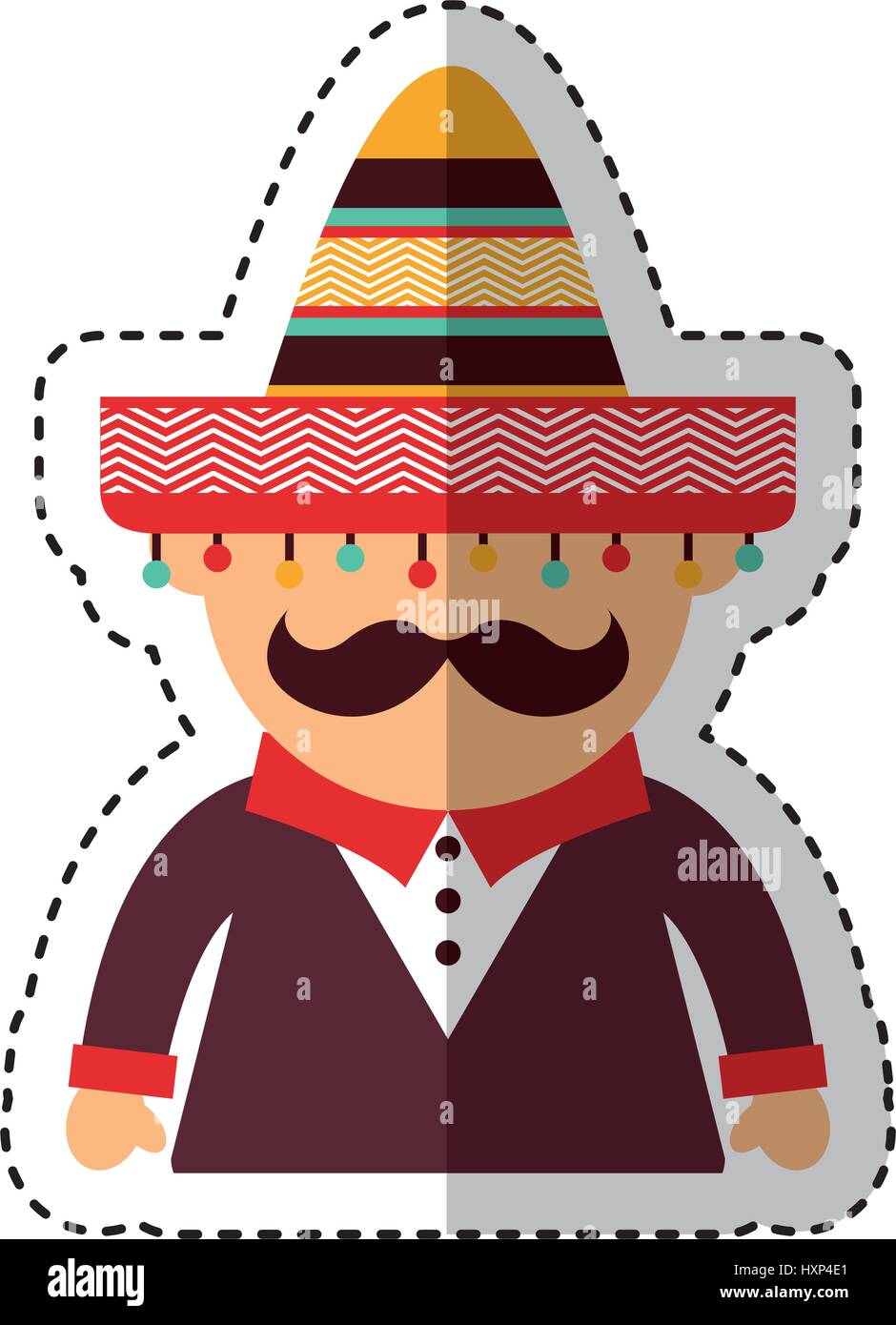 mexican man avatar character Stock Vector Image & Art - Alamy