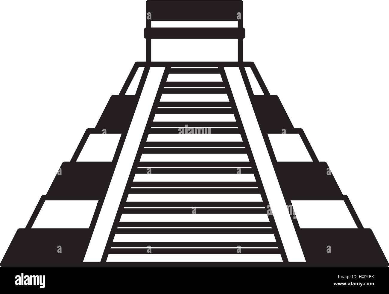 Mayan pyramid isolated icon Stock Vector Image & Art - Alamy