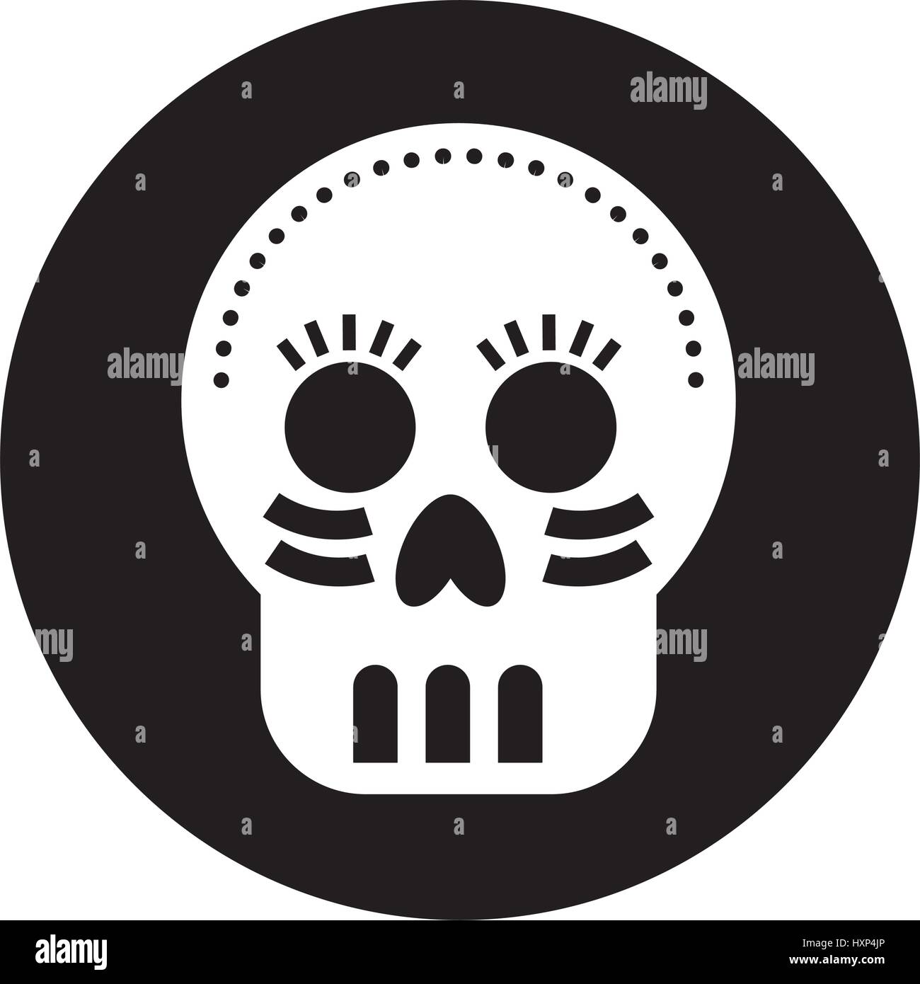 mexican skull mask icon Stock Vector Image & Art - Alamy