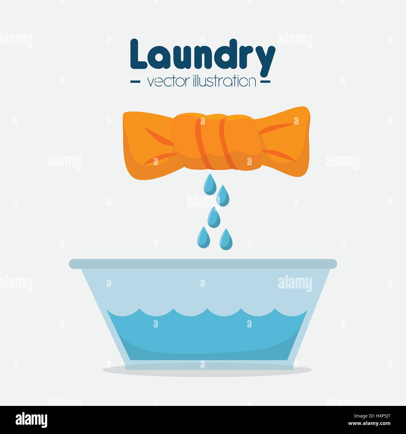 laundry service concept design Stock Vector Image & Art - Alamy