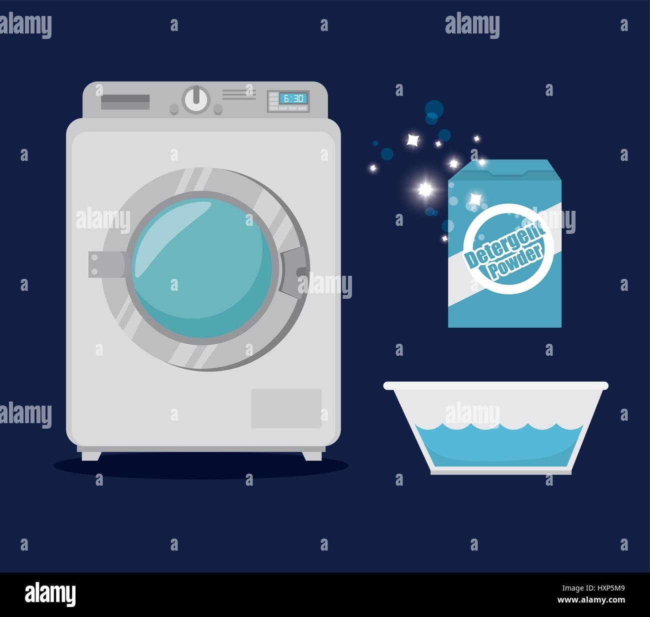 laundry service concept design Stock Vector Image & Art - Alamy