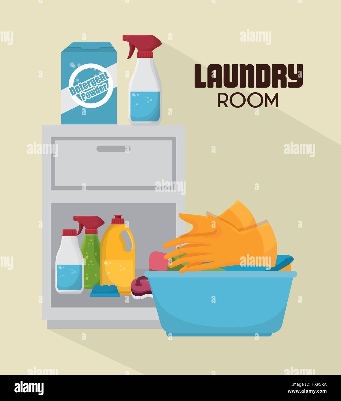 laundry full service design Stock Vector Image & Art - Alamy