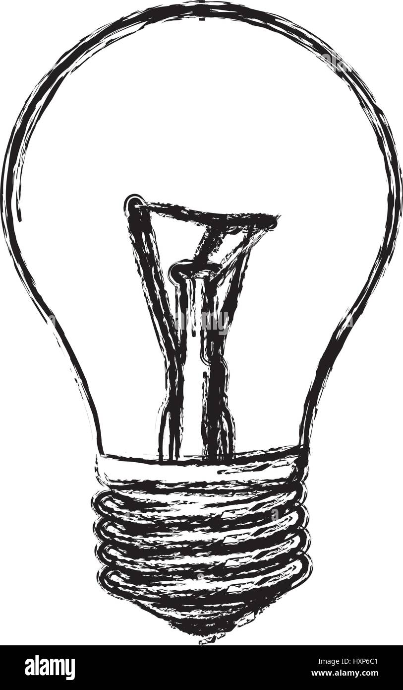 sketch of incandescent light bulb Stock Vector Image & Art - Alamy