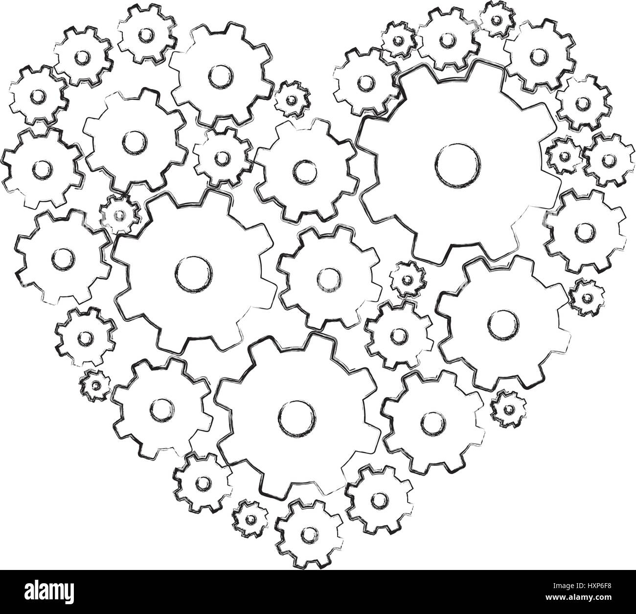 Metal forming tool Stock Vector Images - Alamy