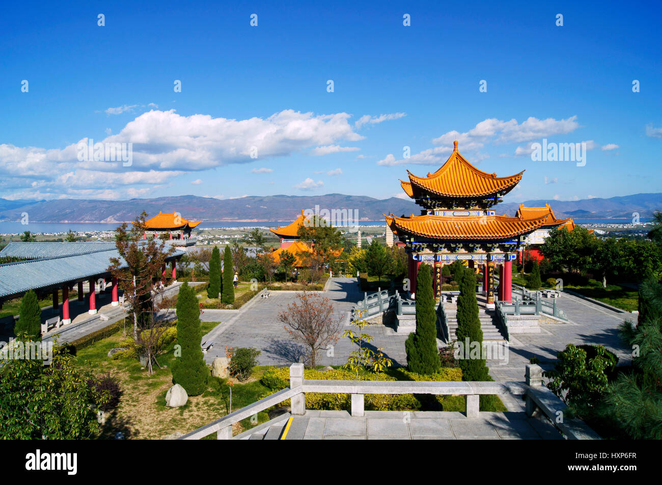 Chongsheng Temple Three Towers High Resolution Stock Photography and ...