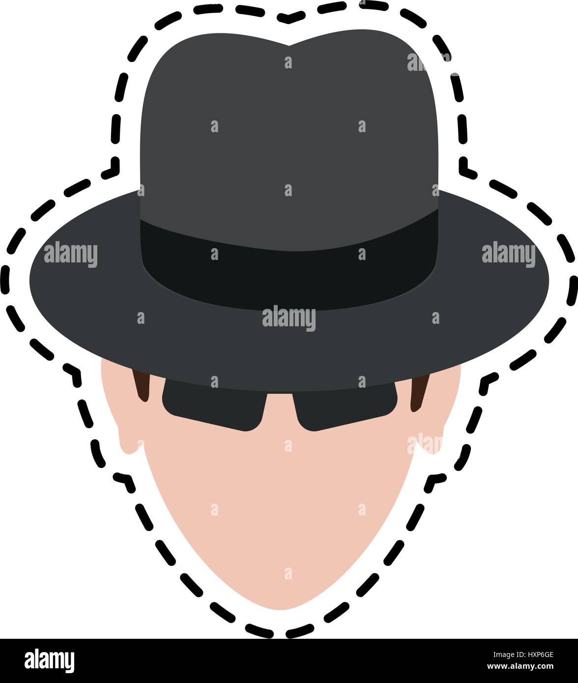 hacker man icon Stock Vector Image & Art - Alamy