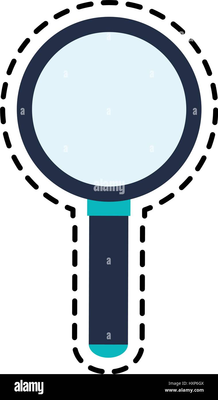 magnifying glass icon Stock Vector Image & Art - Alamy