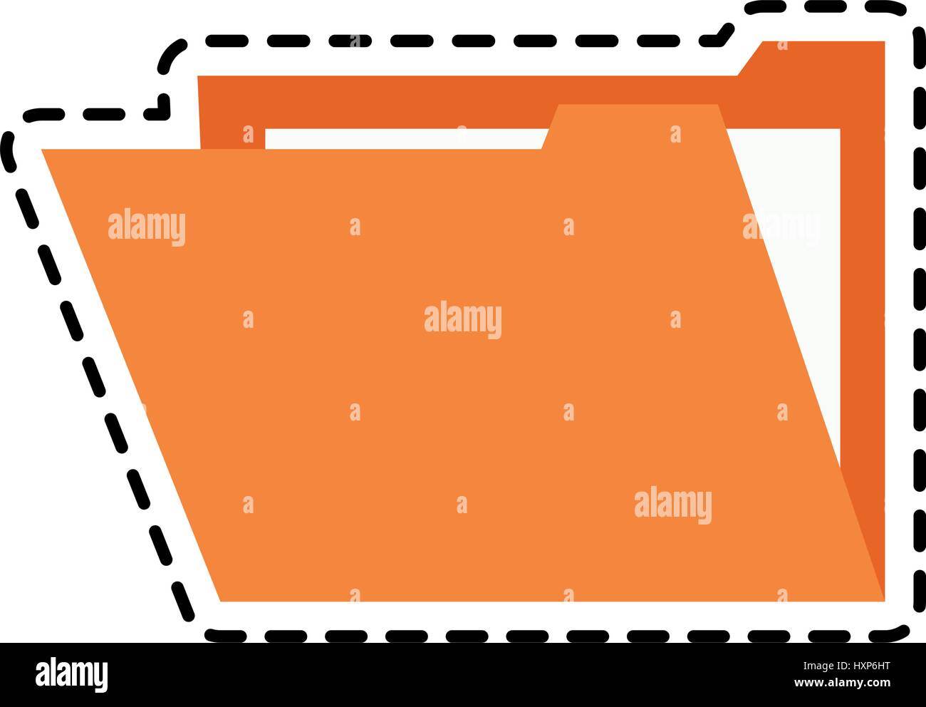 document folder icon Stock Vector Image & Art - Alamy