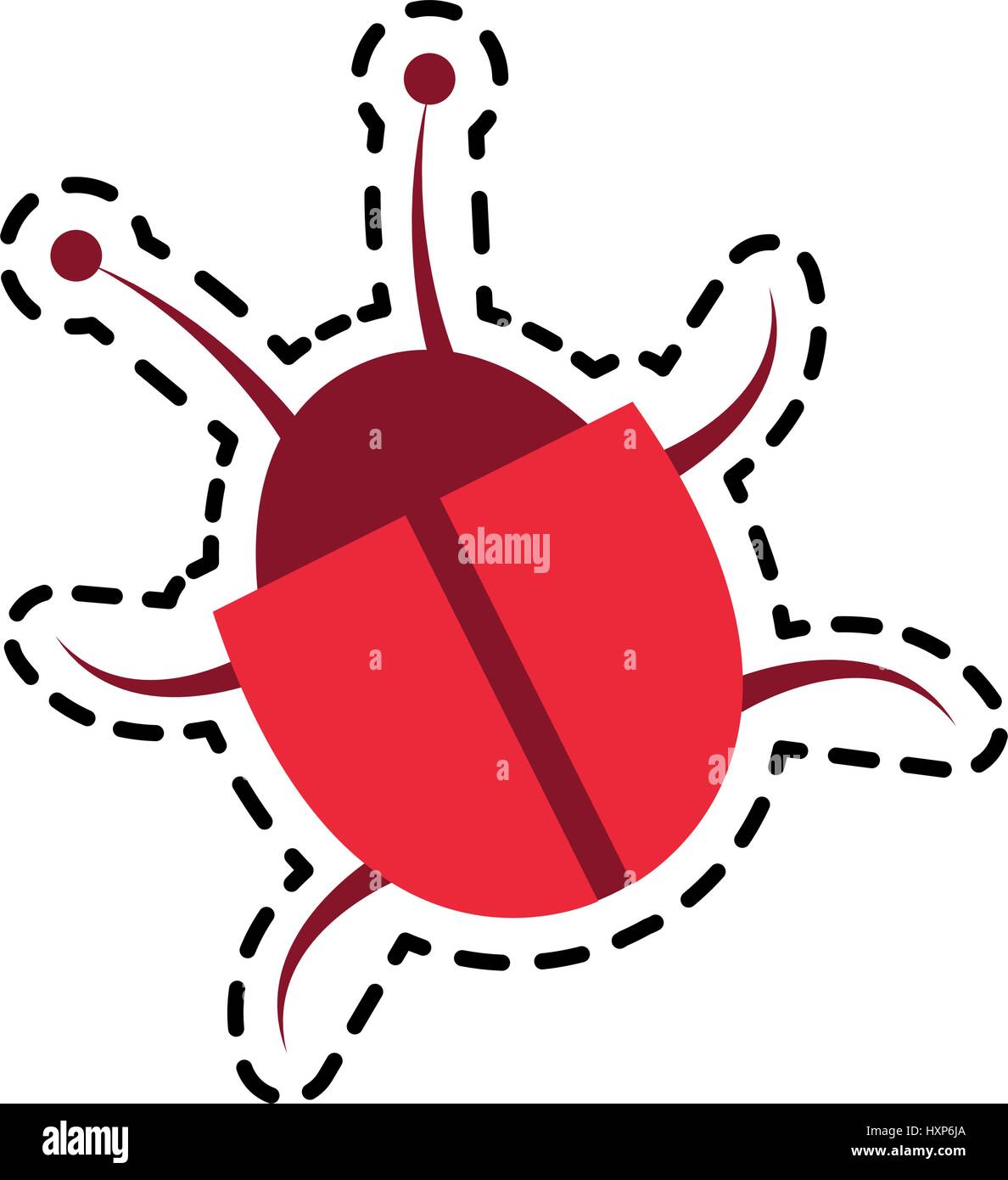 Infected ladybug hi-res stock photography and images - Alamy