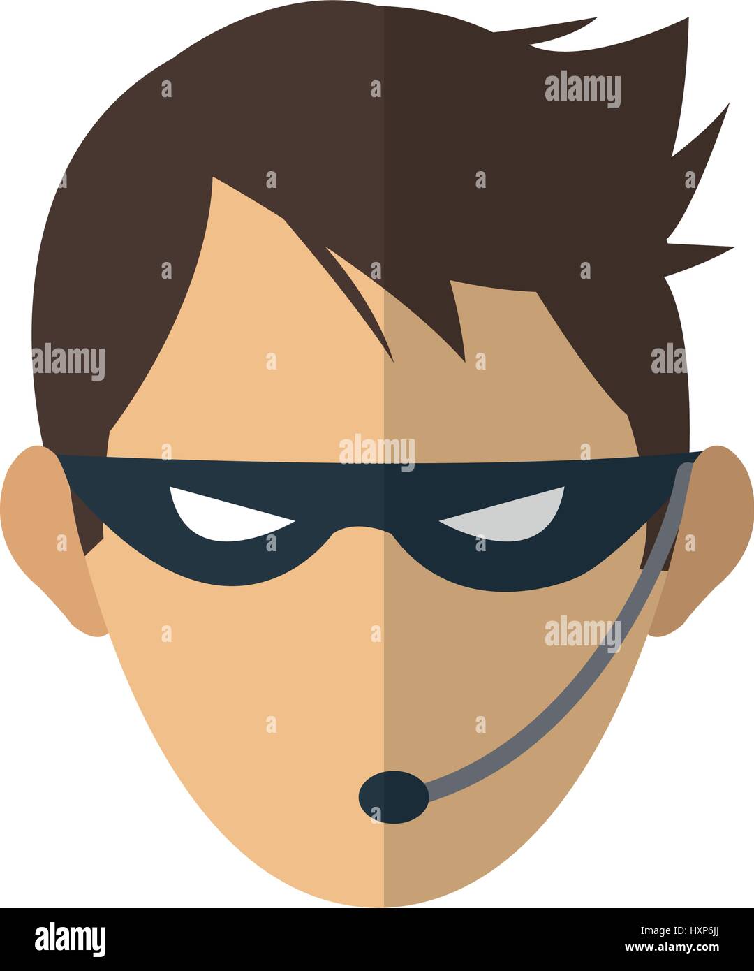 hacker man icon Stock Vector Image & Art - Alamy