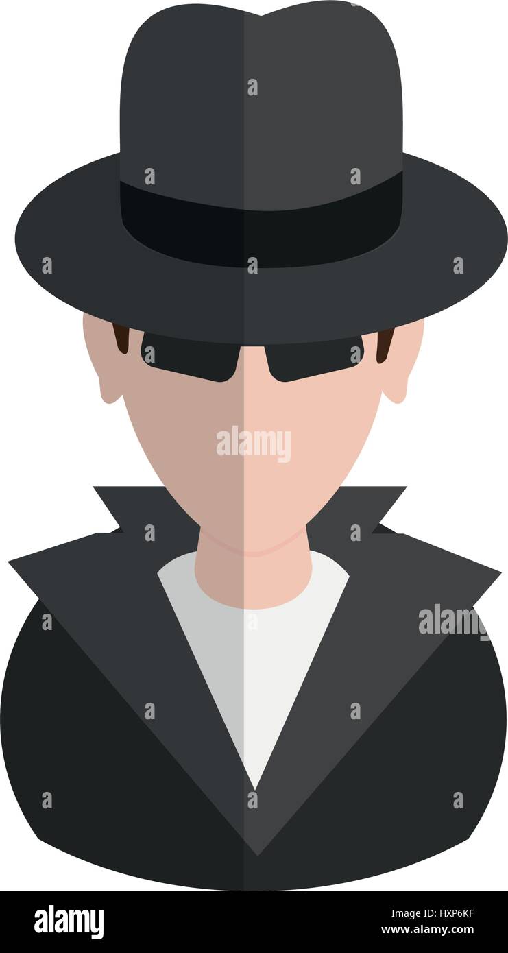 hacker man icon Stock Vector Image & Art - Alamy