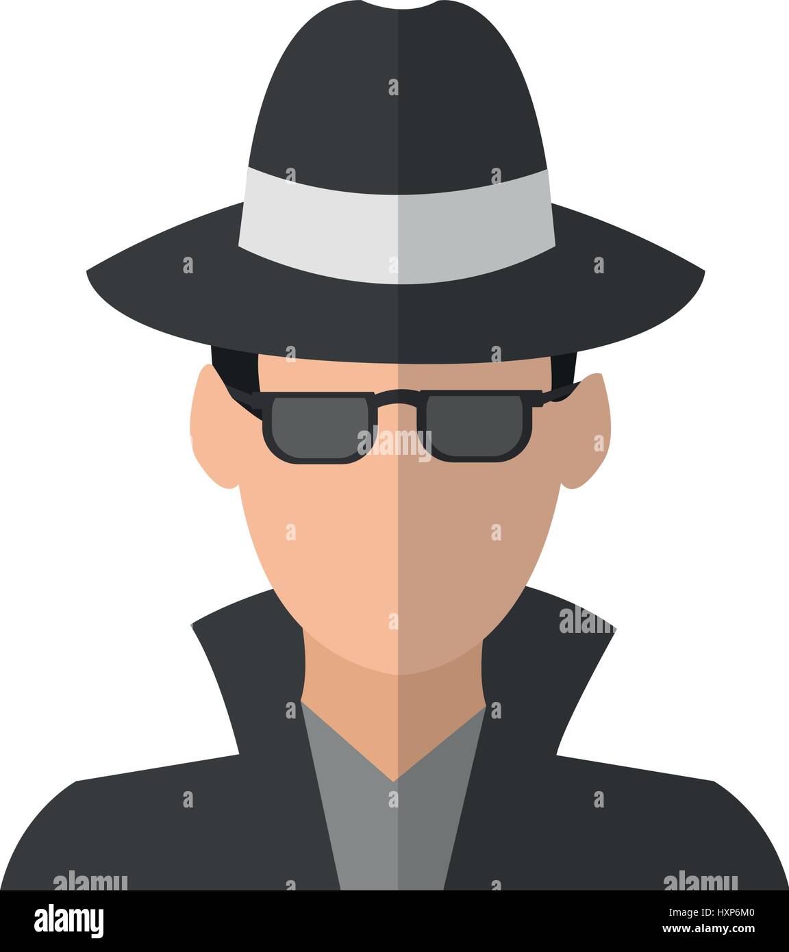 hacker man icon Stock Vector Image & Art - Alamy