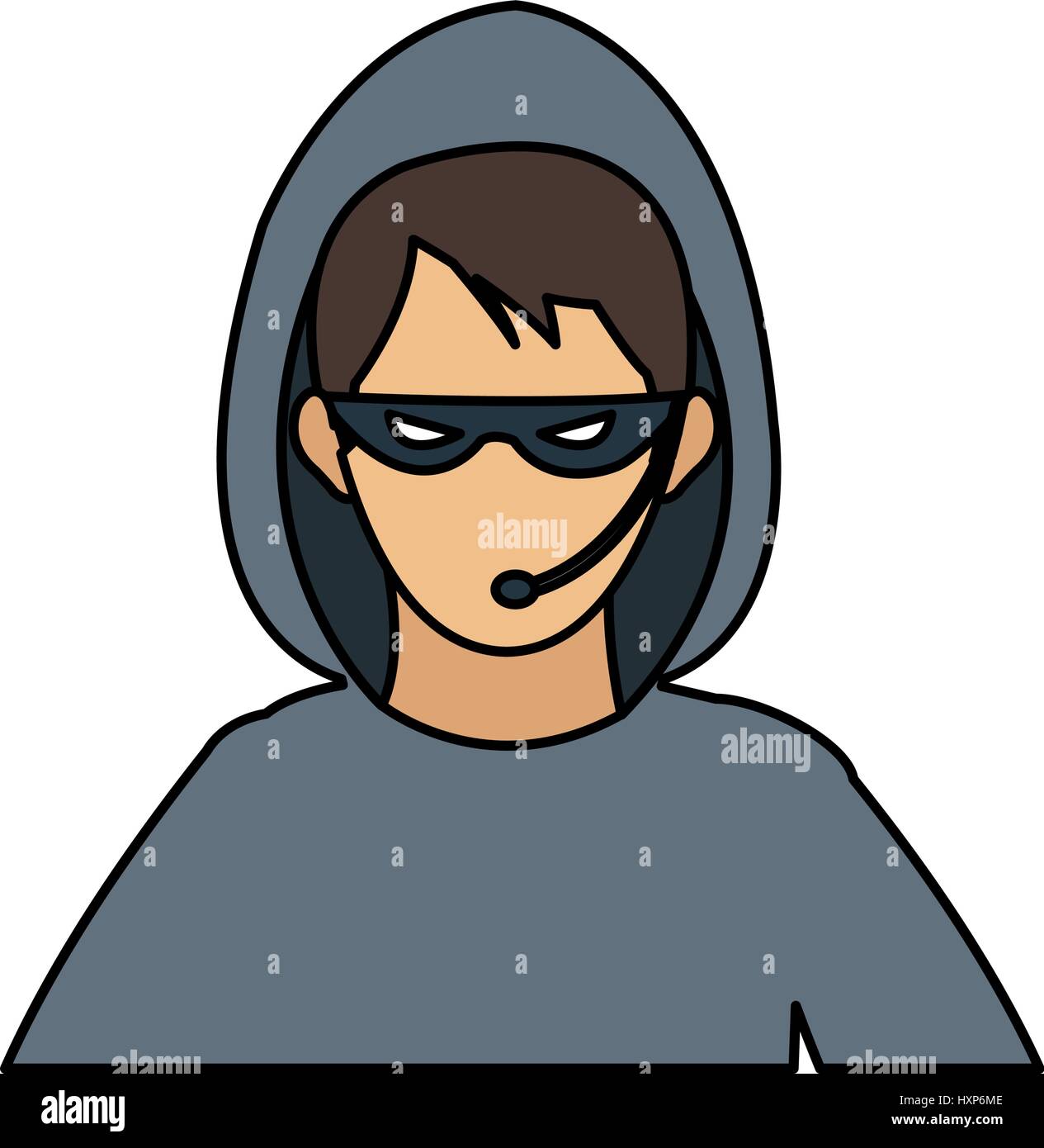 man hacker icon image Stock Vector Image & Art - Alamy