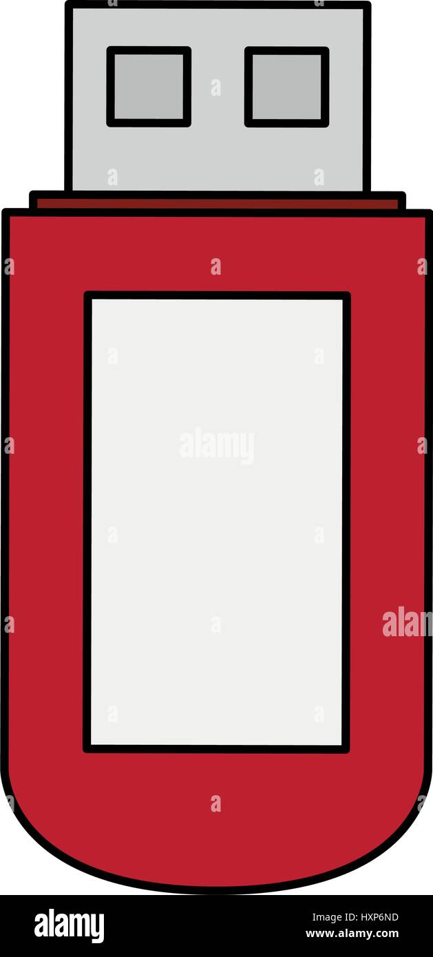 usb drive icon image Stock Vector Image & Art - Alamy