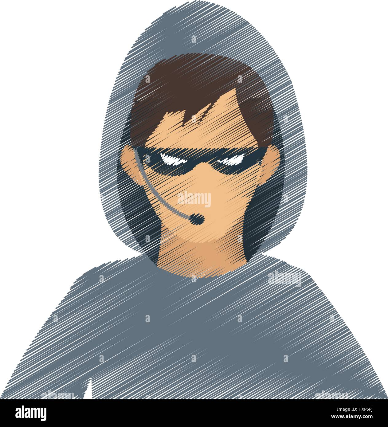 man hacker icon image Stock Vector Image & Art - Alamy