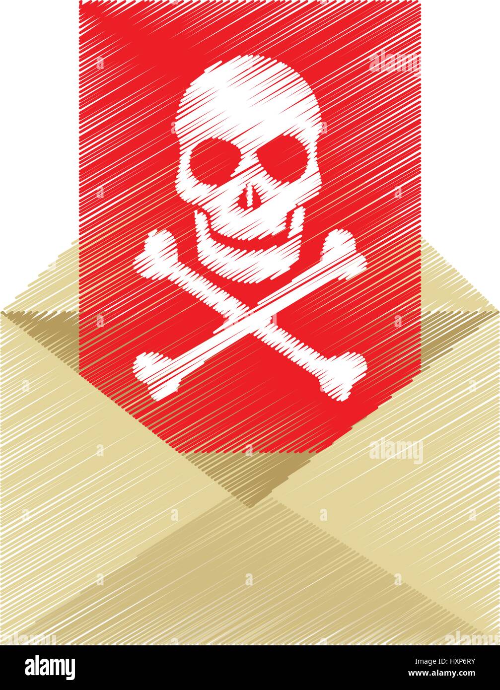 Virus attachment Stock Vector Images - Alamy