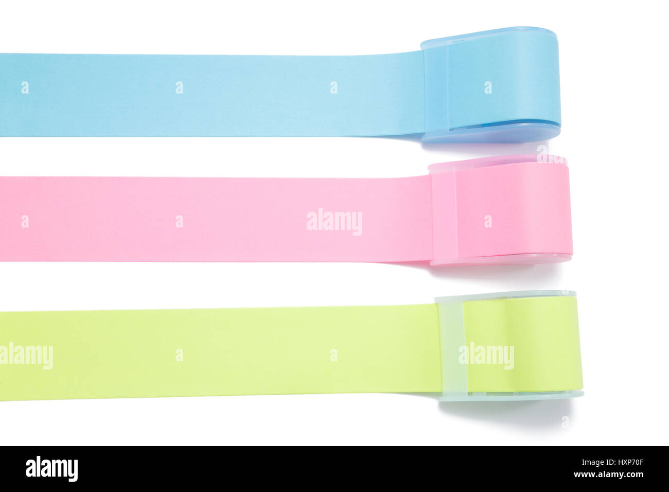 Coloured strips of paper Stock Photo - Alamy