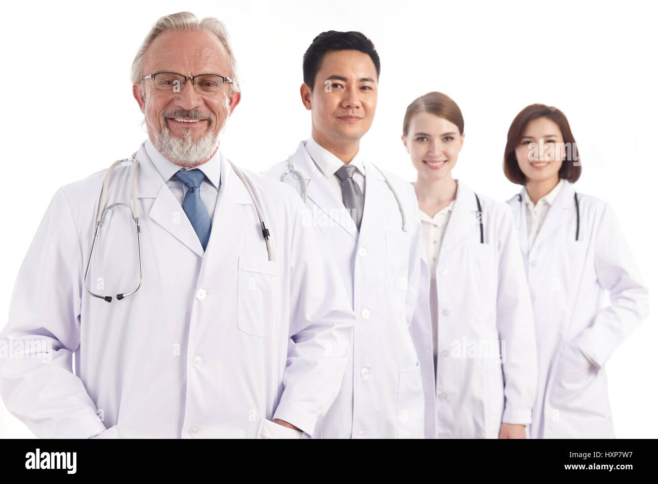 Portrait of medical team Stock Photo - Alamy